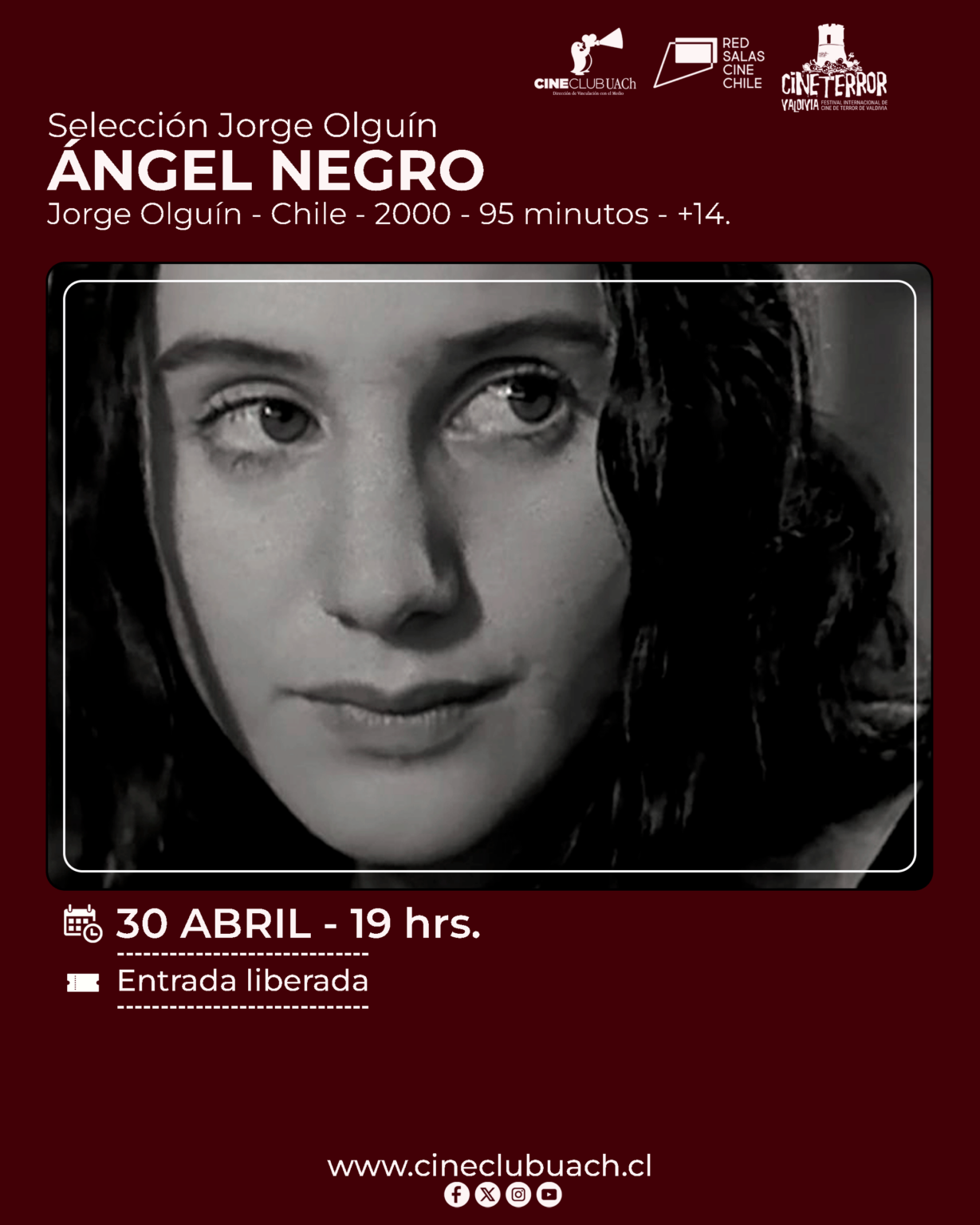 ÁNGEL NEGRO – Cine Club Uach