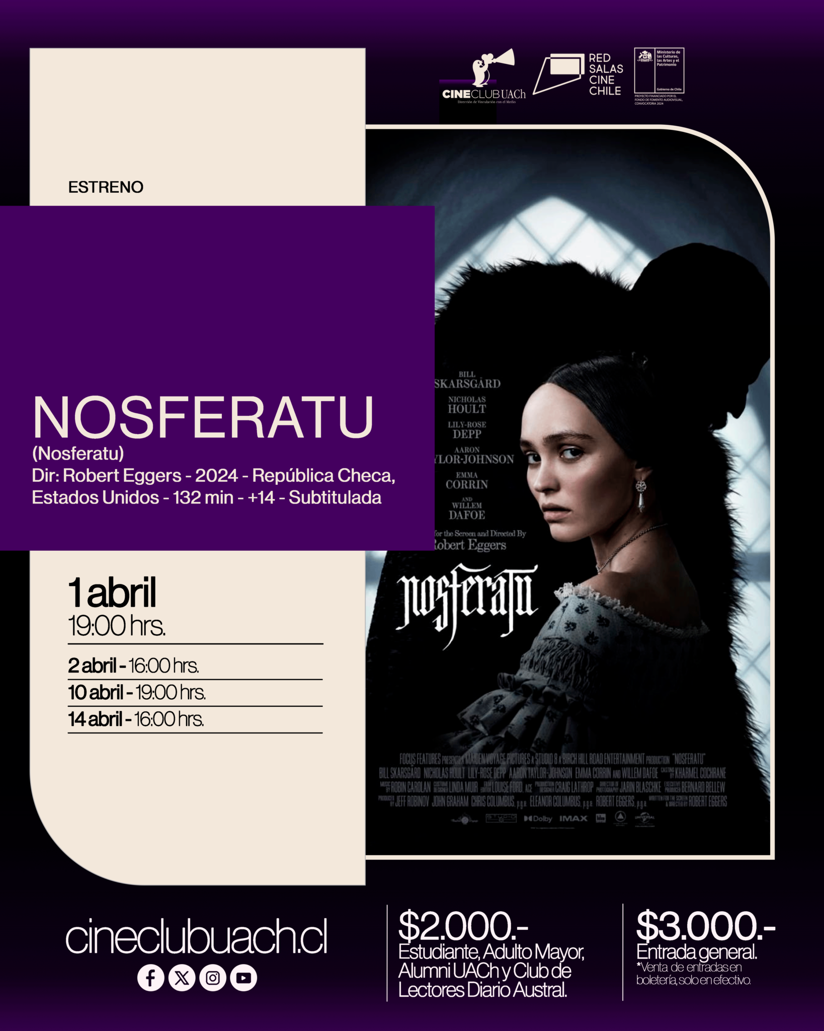 NOSFERATU – Cine Club Uach